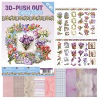 (3DPO10061)3D Push-Out Book 61 - Spring Bloom