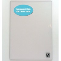 (TPPB001)Nellie's Choice transparent plate 220x320x5mm