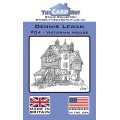 (CRDDL004)The Card Hut Victorian House Clear Stamps