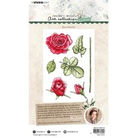 (JMA-ES-STAMP138)Studio light JMA Clear Stamp Rose elements Essentials ...