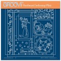 (GRO-FL-41665-03)Groovi Plate A5 LINDA WILLIAMS' LIVE SIMPLY, BLOOM ...